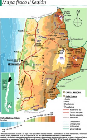 mapa físico II región.jpg :: Laweb-de-dawblin